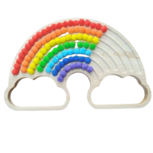 Rainbow Sensory Tray - Endowtoys