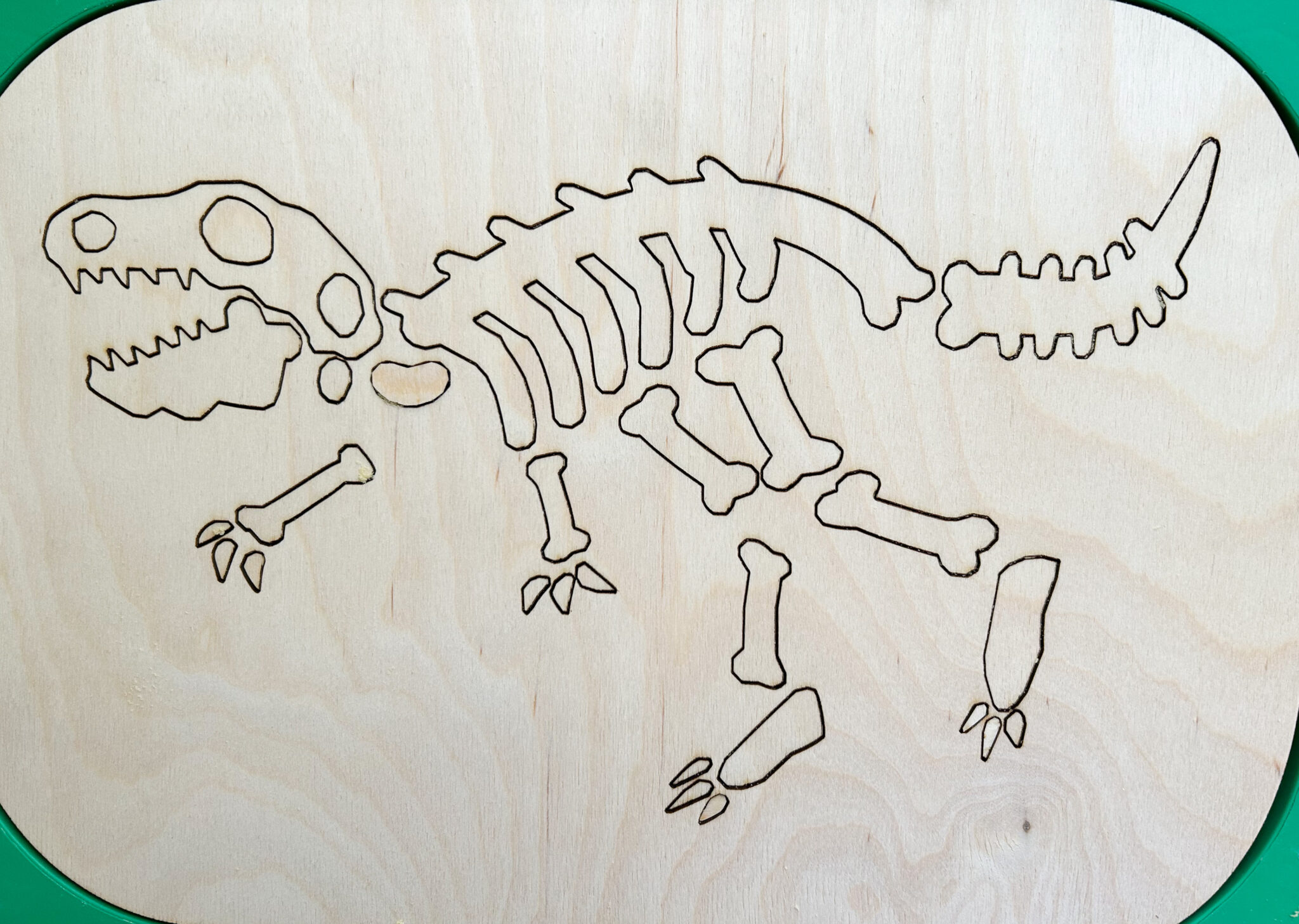 Dinosaur Skeleton Insert For Big Ikea Trofast Bin - Endowtoys